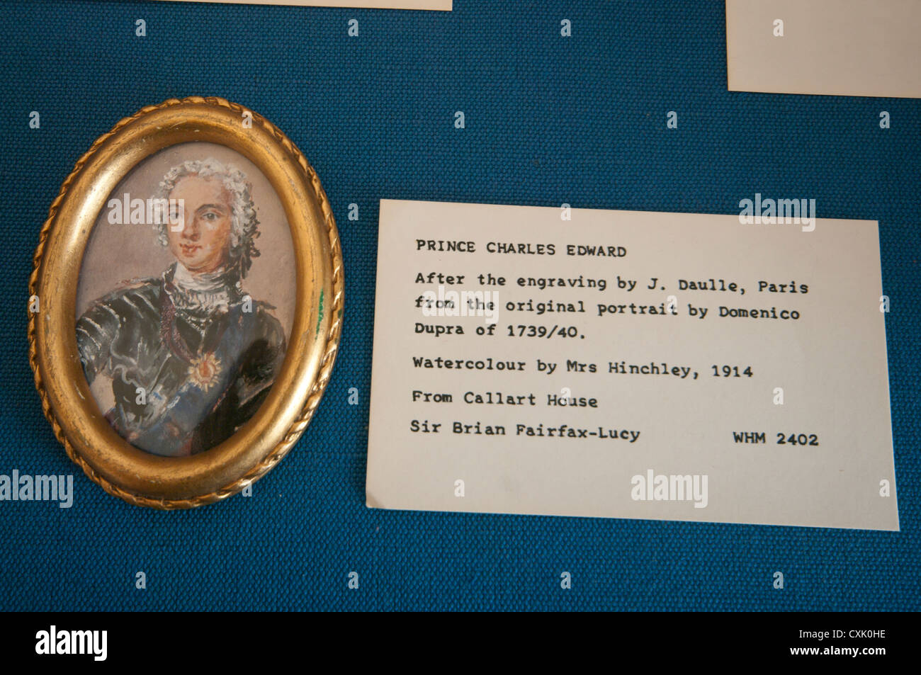 Charles edward stuart painting hi-res stock photography and images - Alamy