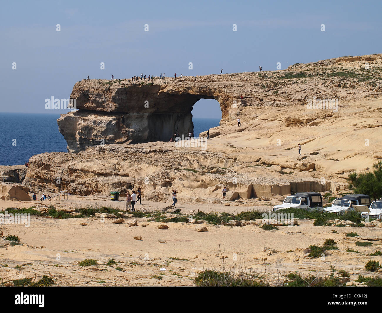 Nice Azure window Stock Photo - Alamy
