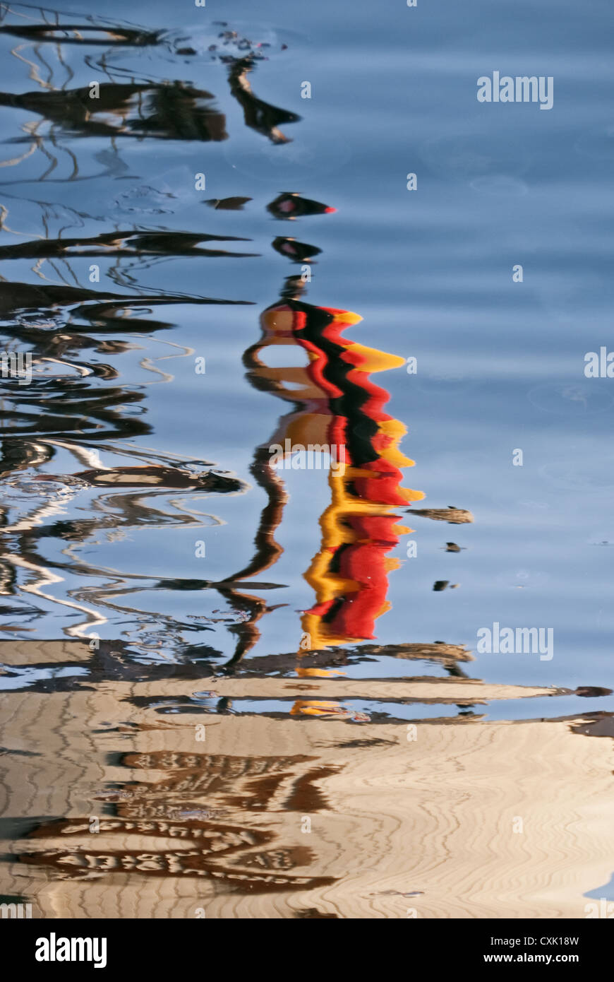 Water reflex person hi-res stock photography and images - Alamy