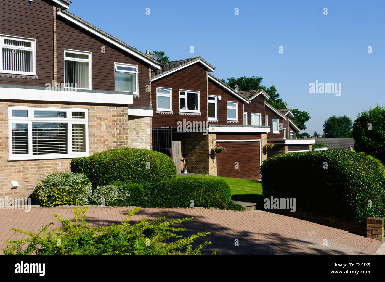 Two storey terraced house hi-res stock photography and images - Alamy