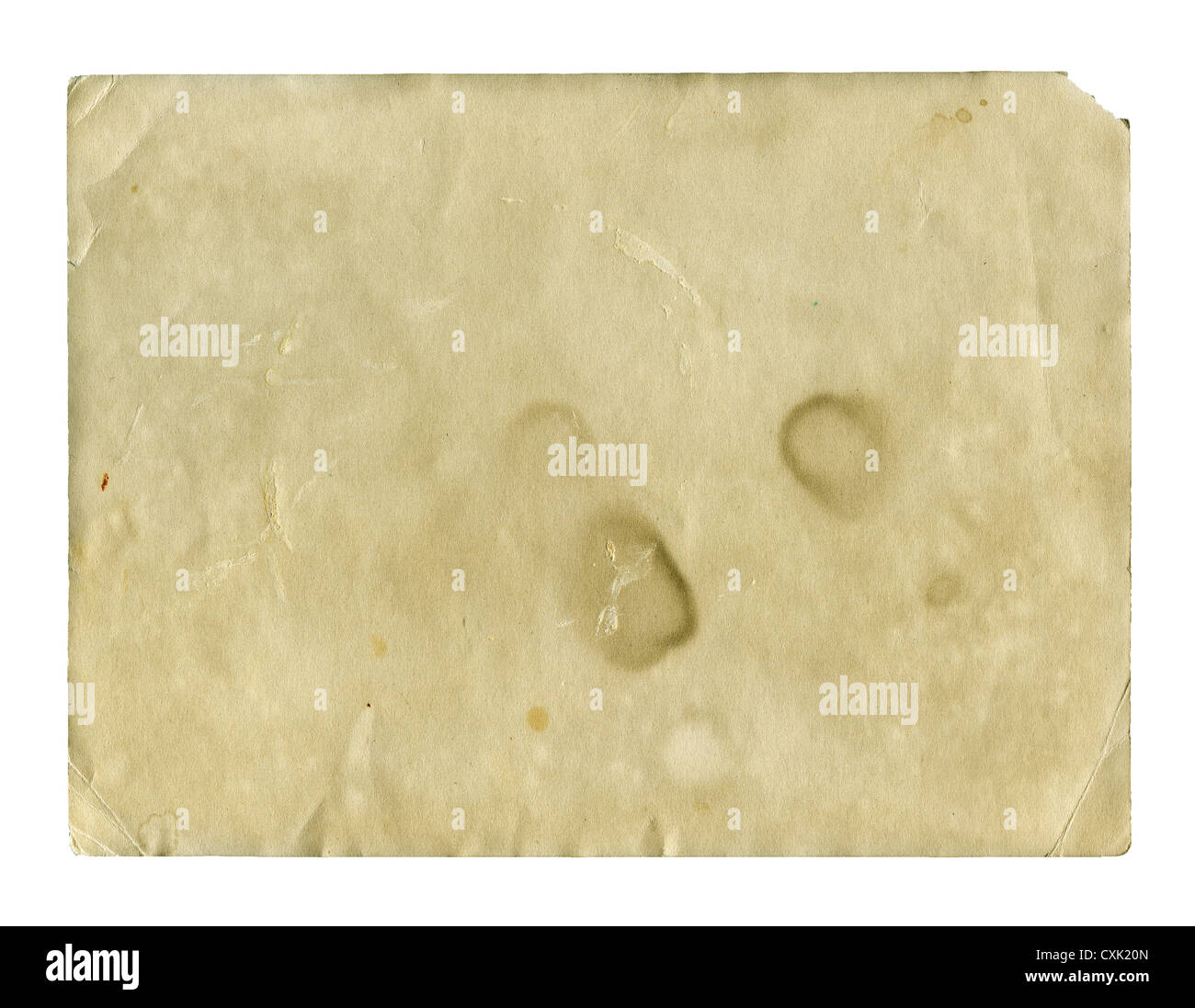 Old paper isolated Stock Photo - Alamy