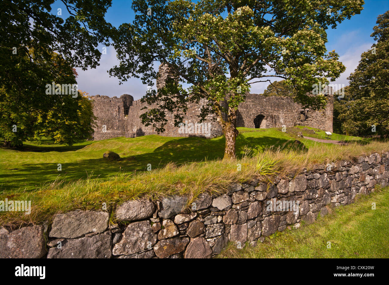 13th Century Inverlochy Castle Ruins Inverlochy Fort William Highland ...