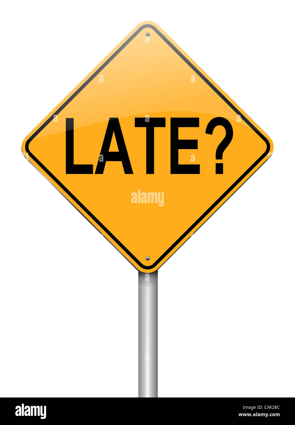 Belated late hi-res stock photography and images - Alamy