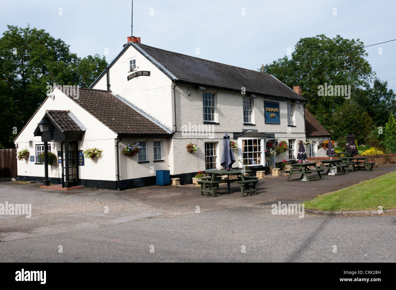 The Foldgate Inn in Stradsett, Norfolk Stock Photo - Alamy