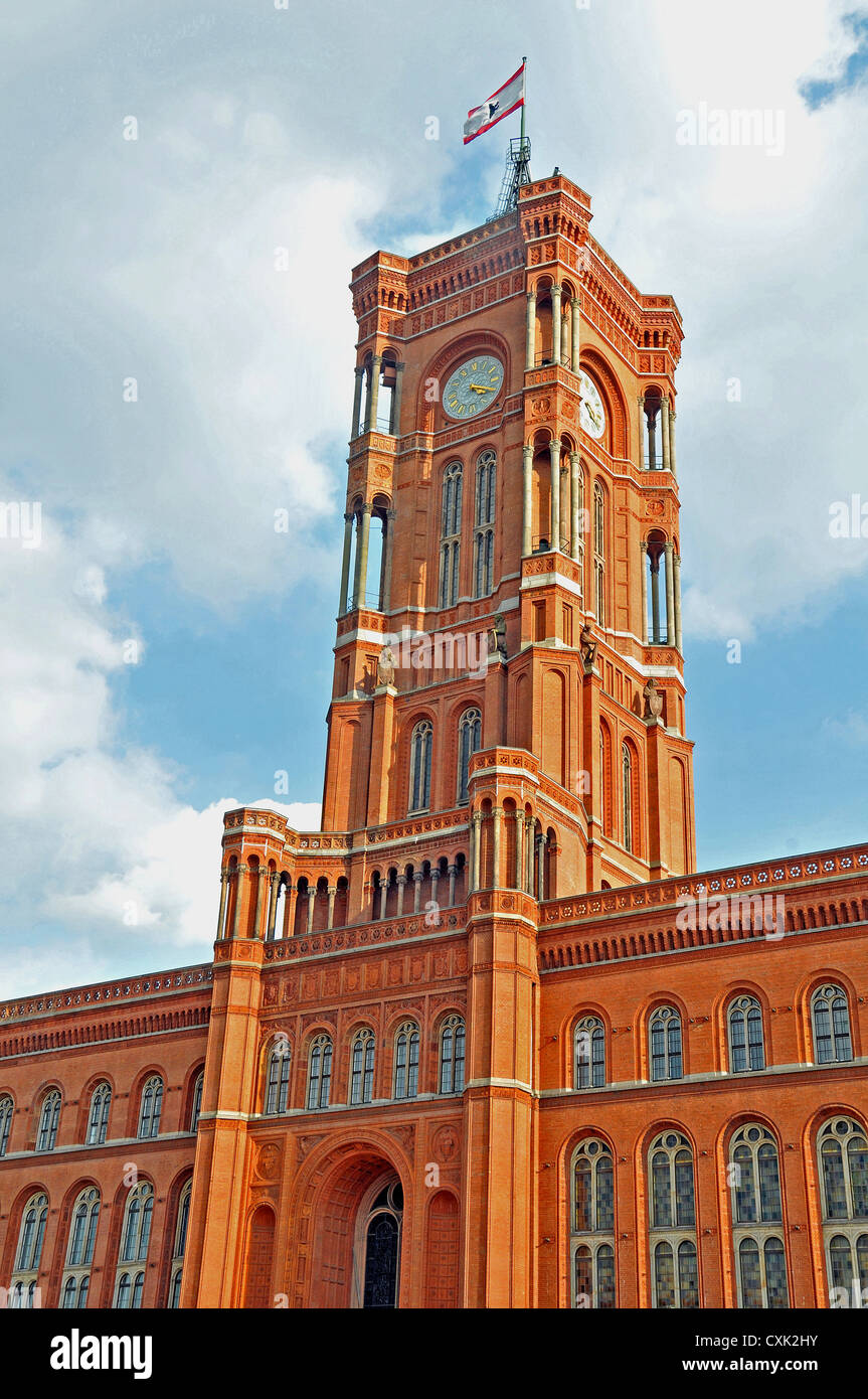 city hall Berlin Germany Stock Photo - Alamy
