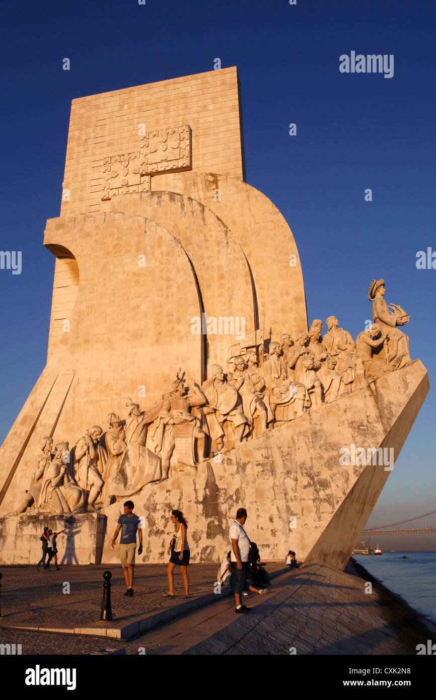 Padrão dos Descobrimentos Monument, Lisbon, Portugal Stock Photo - Alamy