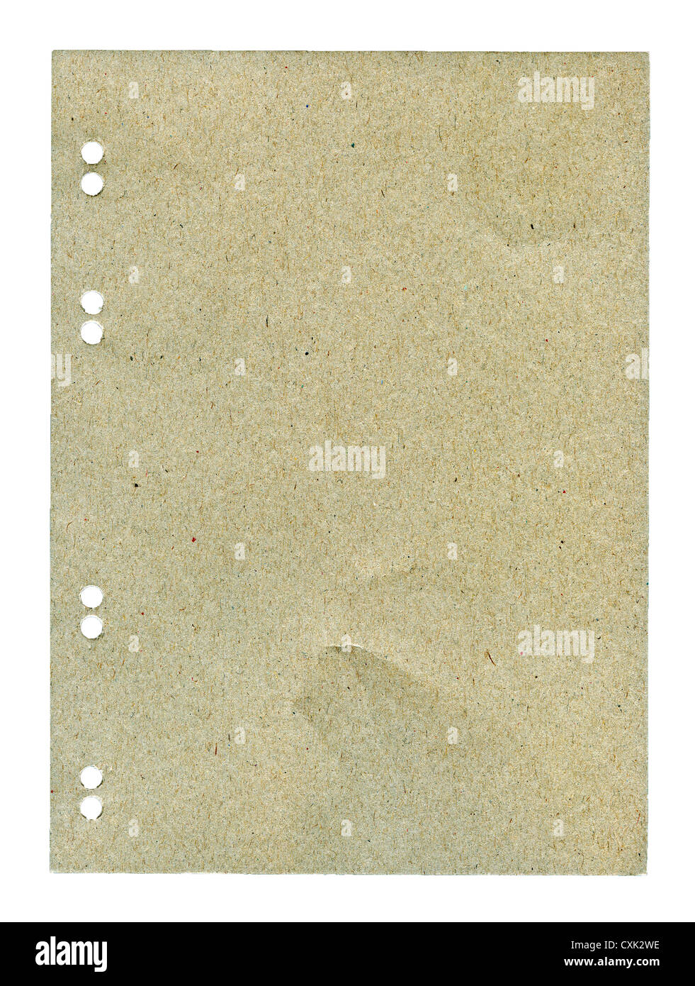 Paper with holes isolated Stock Photo - Alamy