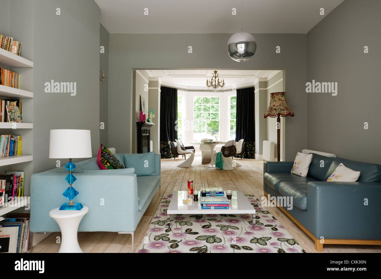 North London Victorian conversion and family home Stock Photo - Alamy