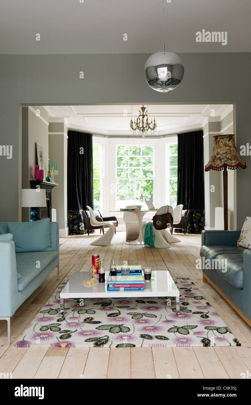 North London Victorian conversion and family home Stock Photo - Alamy