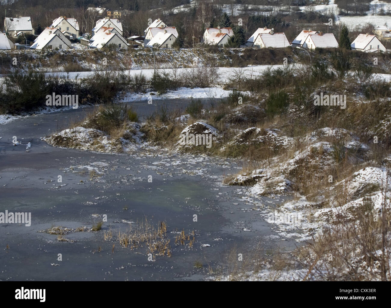 Coal mine housing estate hi-res stock photography and images - Alamy