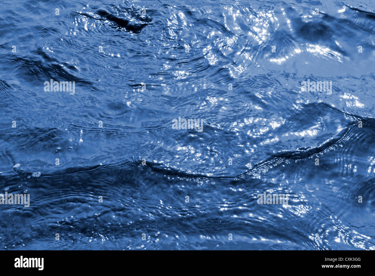 Blue water texture hi-res stock photography and images - Alamy