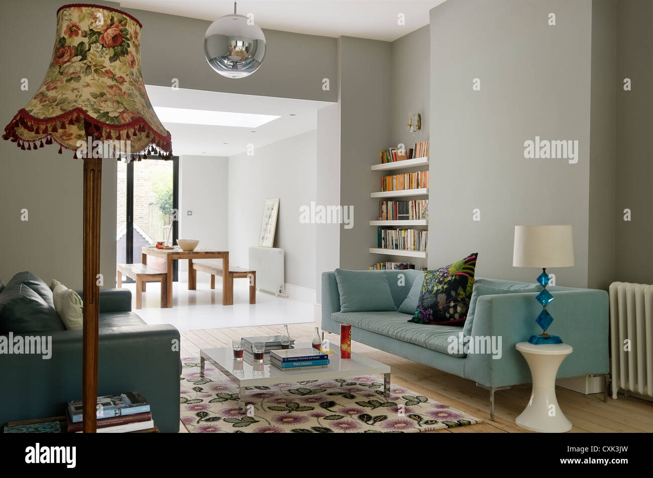North London Victorian conversion and family home Stock Photo - Alamy