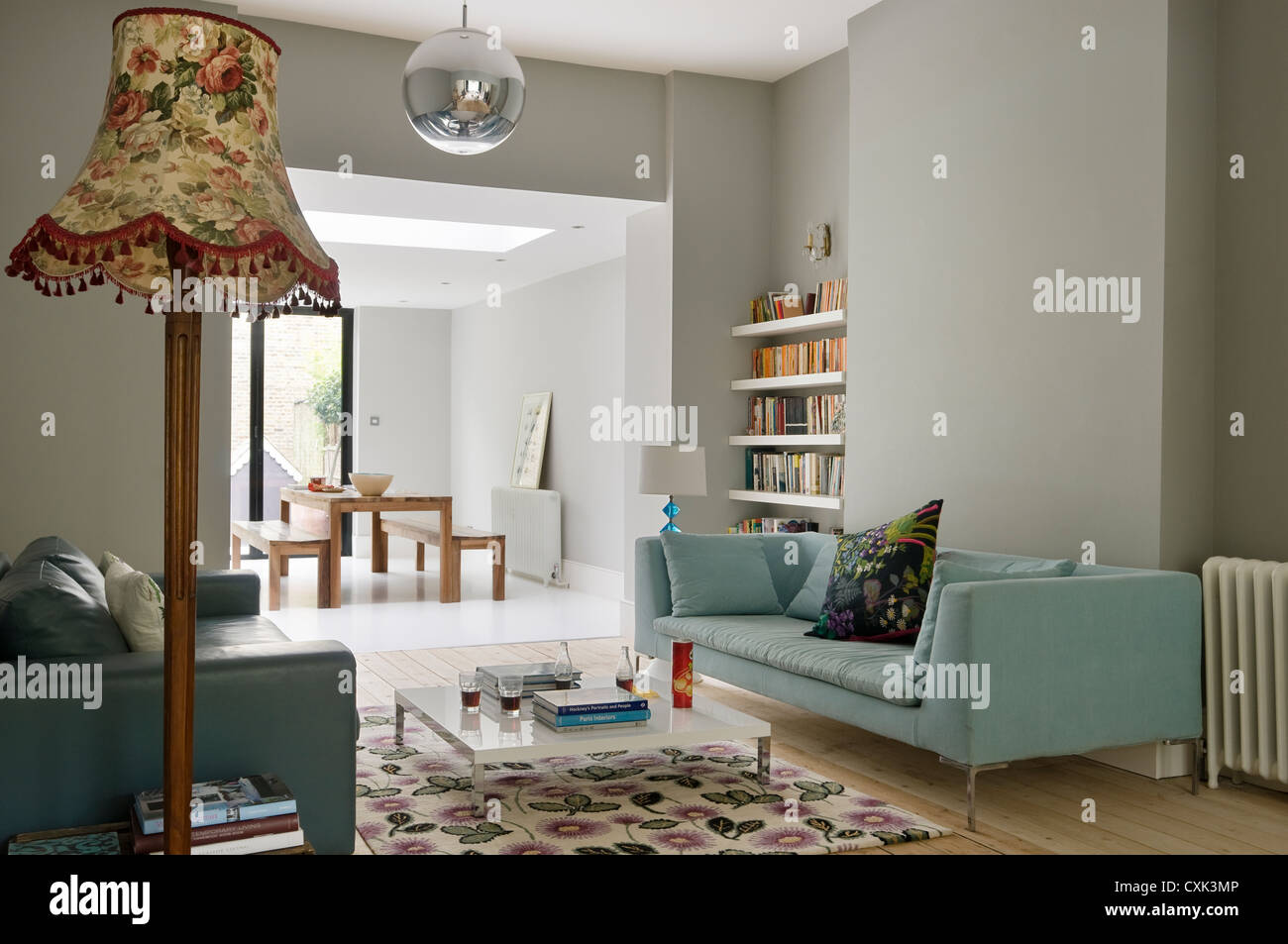 North London Victorian conversion and family home Stock Photo - Alamy