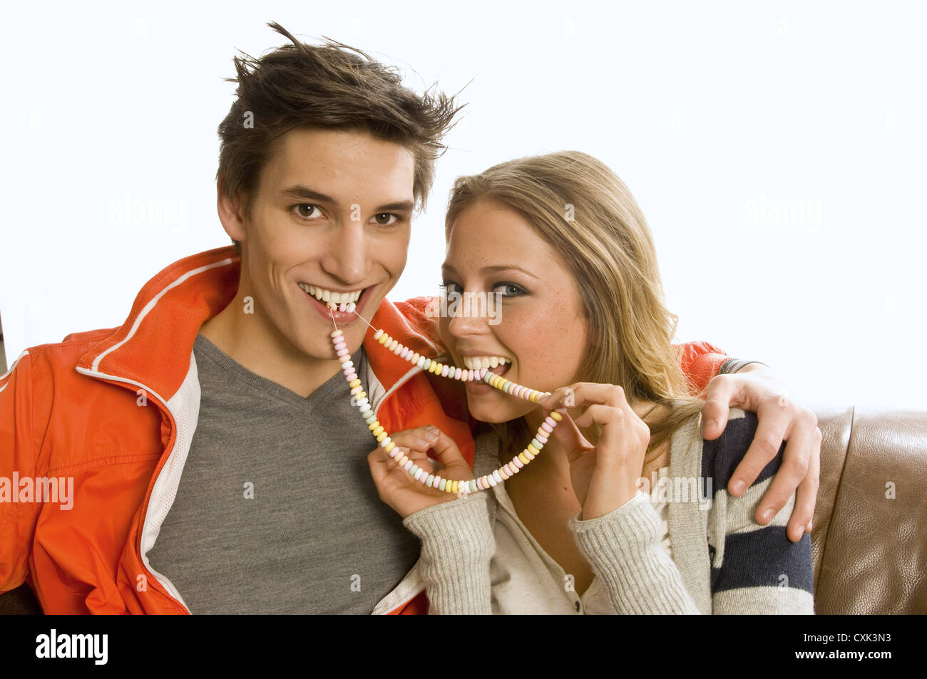 couple with sugar chain Stock Photo - Alamy