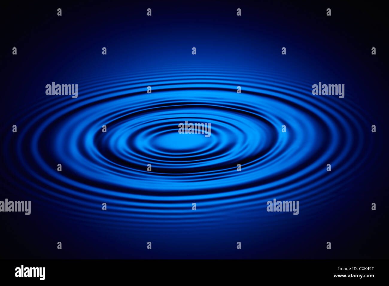 Droplet falling liquid causing ripples hi-res stock photography and ...