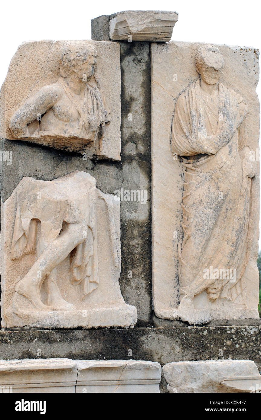 Roman stone memorial relief hi-res stock photography and images - Alamy