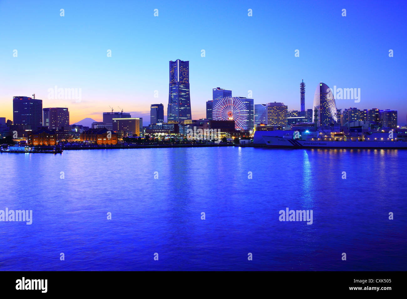 View of Minato Mirai 21, Yokohama Stock Photo - Alamy