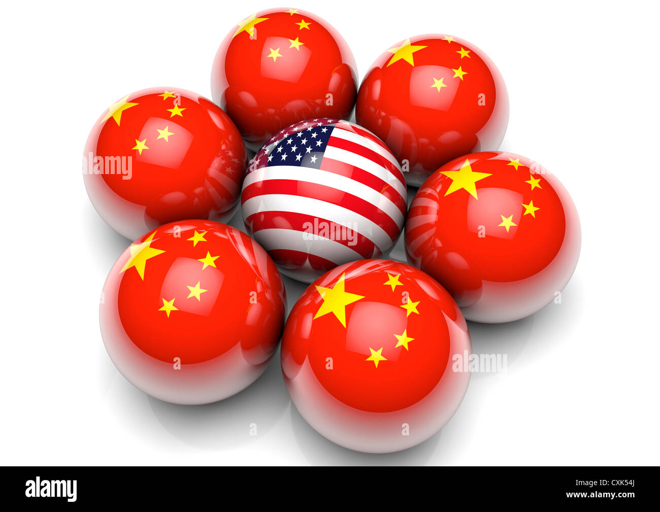 The chinese concept of landscape hi-res stock photography and images ...