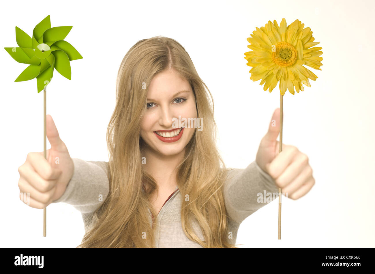woman demonstrating environment Stock Photo - Alamy