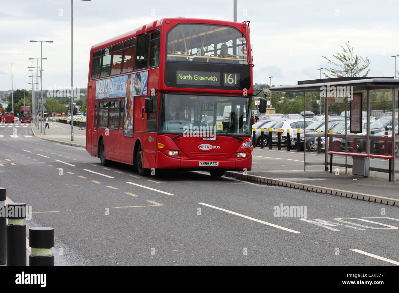 British London Double Decker Bus Stock Photo - Alamy