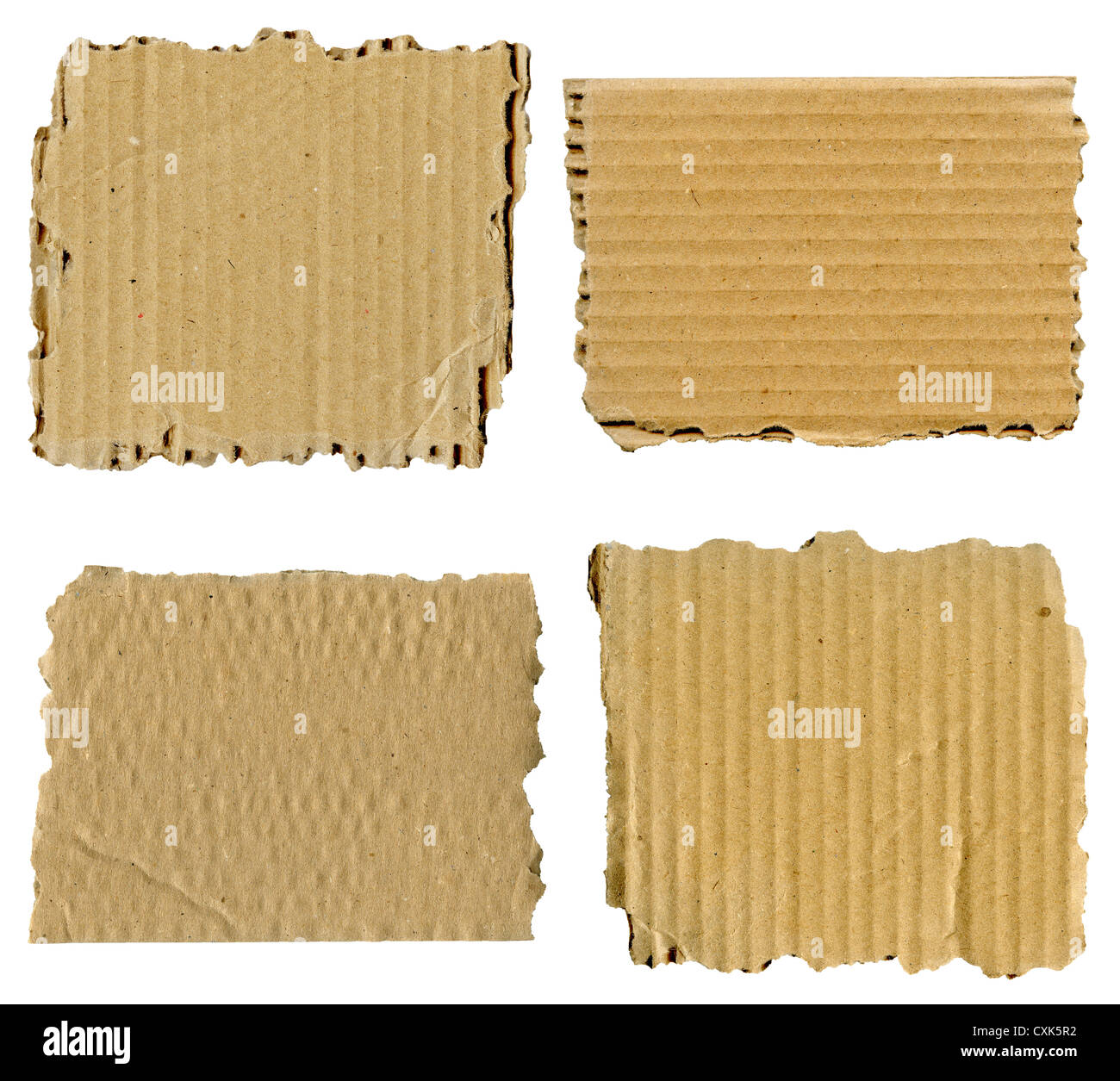 Set torn yellow white Cut Out Stock Images & Pictures - Alamy