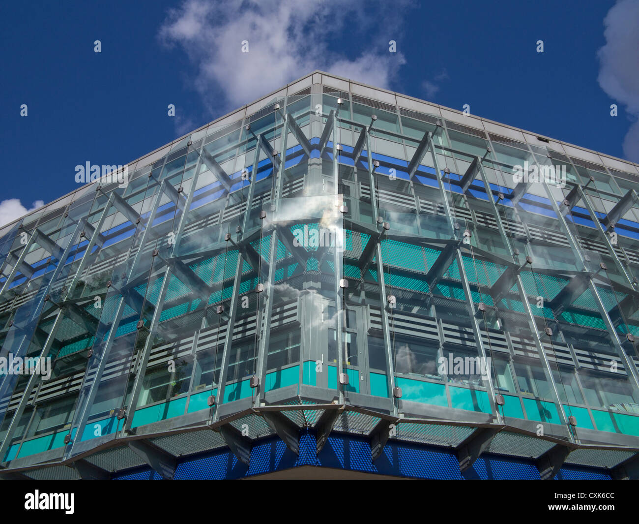 New building of the City Academy secondary school in Hackney, London ...