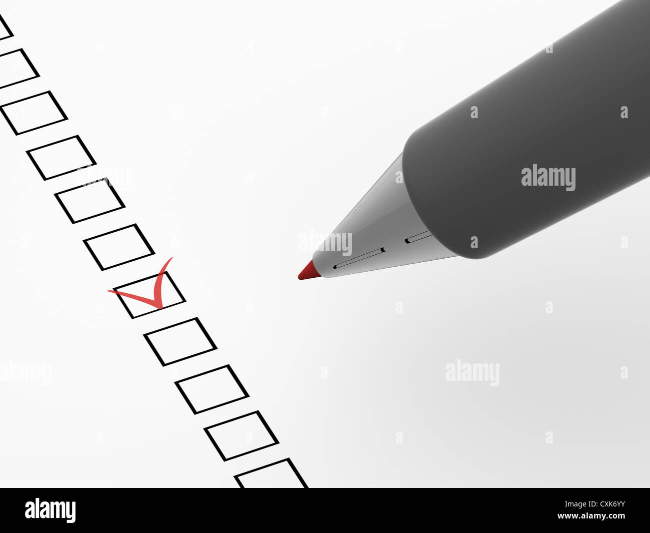 The questionnaire. 3d Stock Photo - Alamy