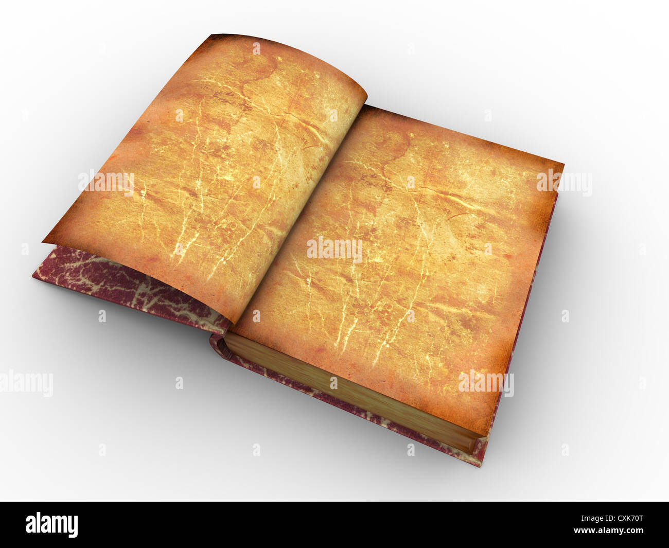 Vintage book. 3d Stock Photo - Alamy