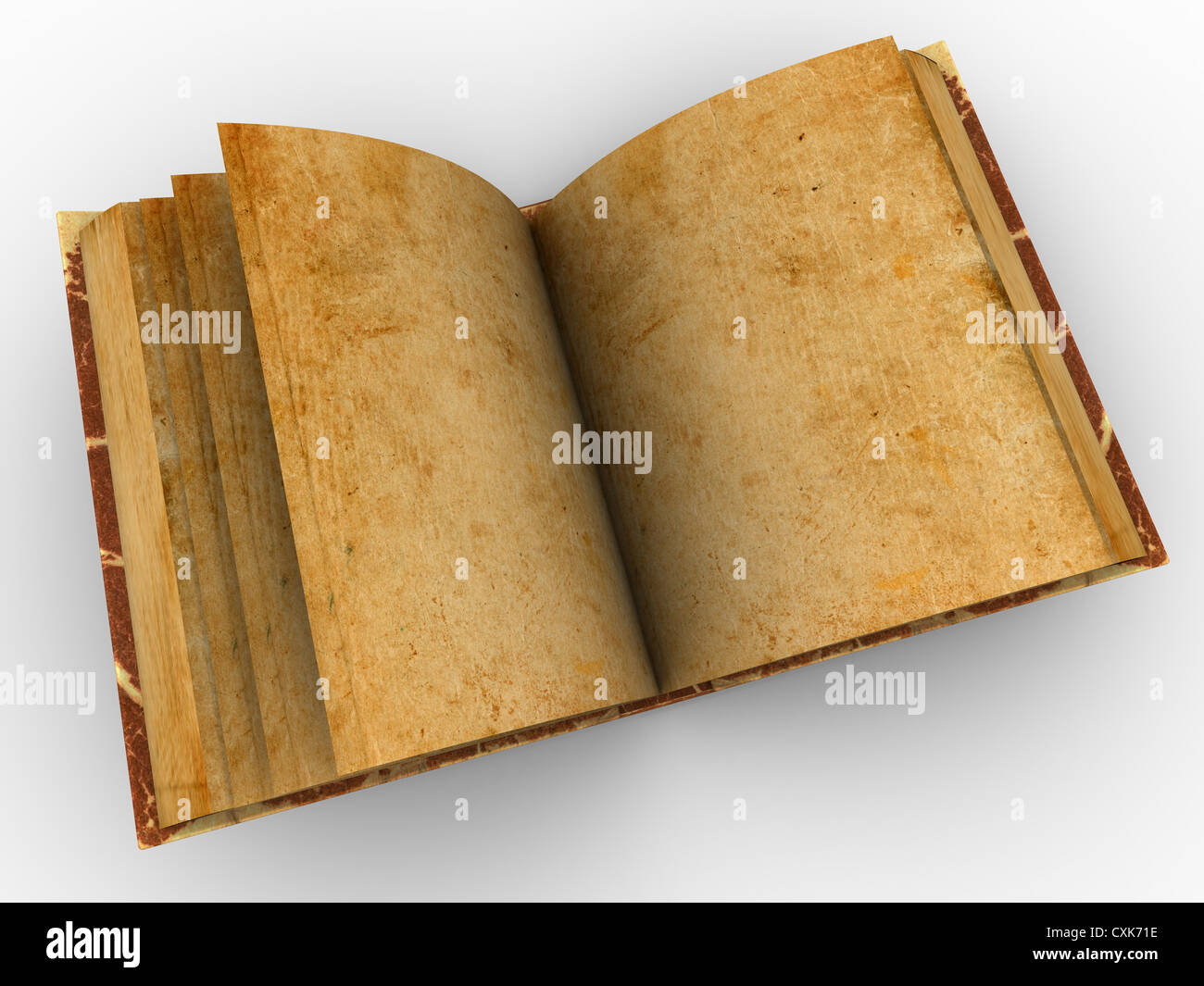 Vintage book. 3d Stock Photo - Alamy