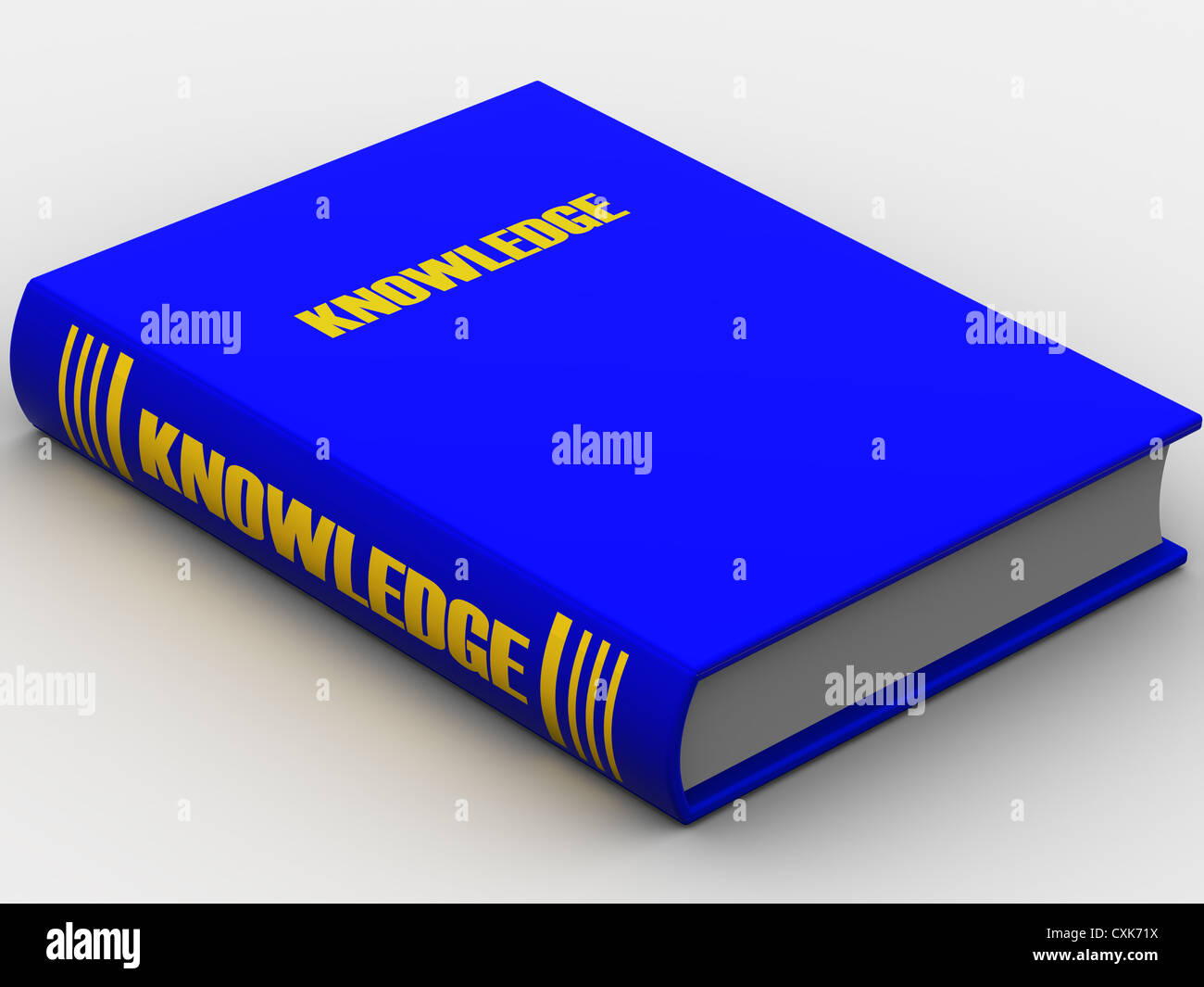 book Knowledge. 3d Stock Photo - Alamy