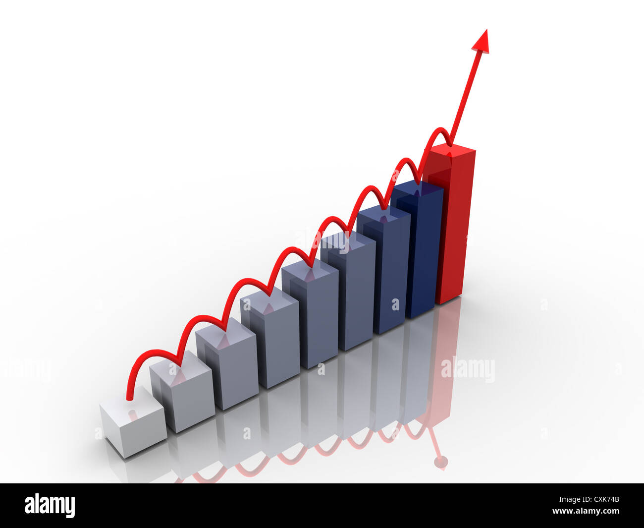 Diagram. Schedule. 3d Stock Photo - Alamy