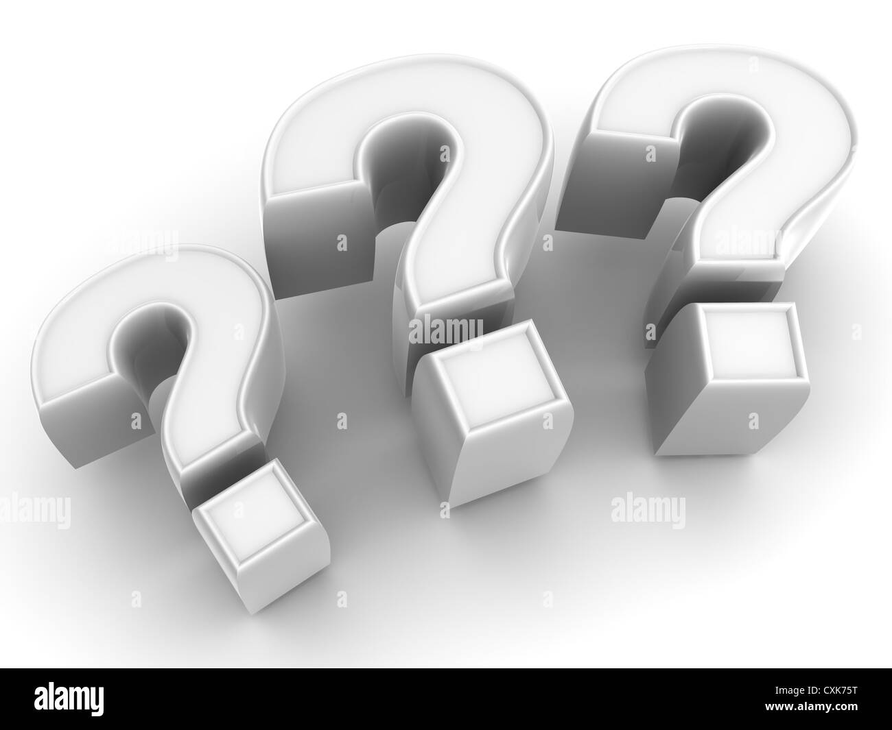 Three punctuation marks Black and White Stock Photos & Images - Alamy