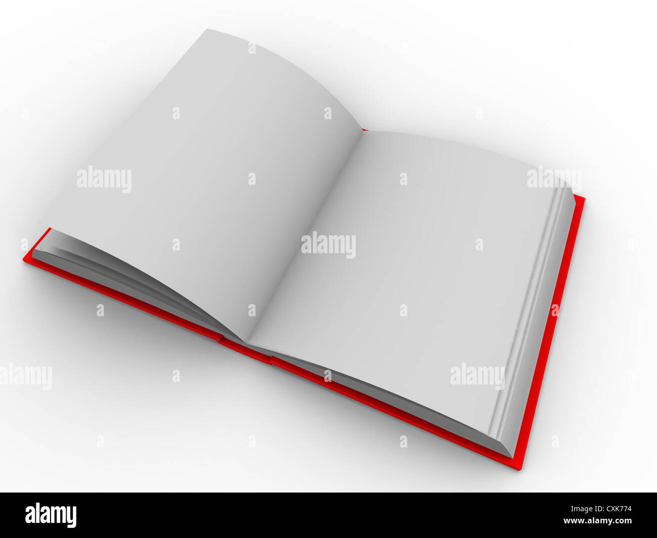 3d book pages hi-res stock photography and images - Alamy
