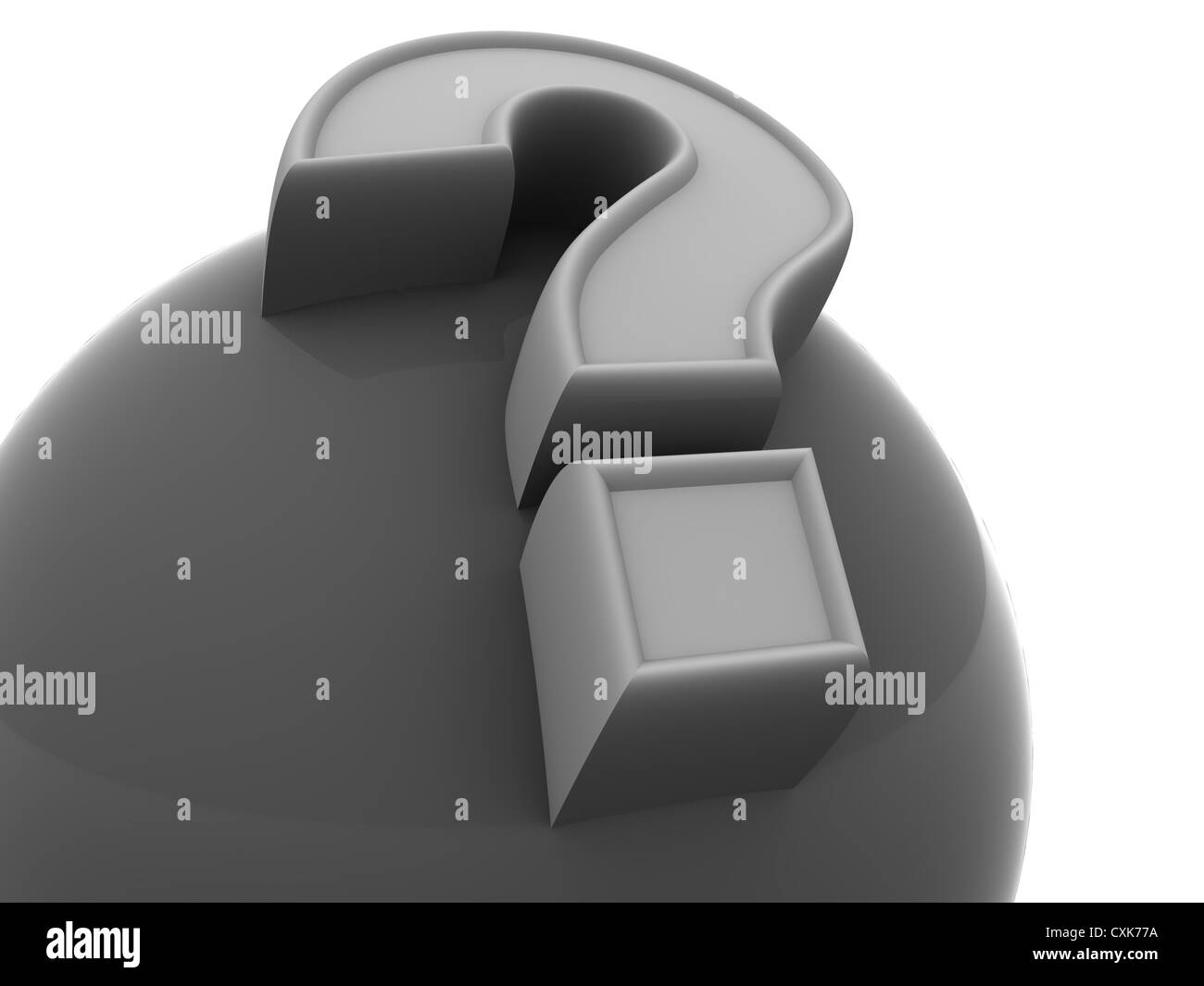 Question 3d hi-res stock photography and images - Alamy