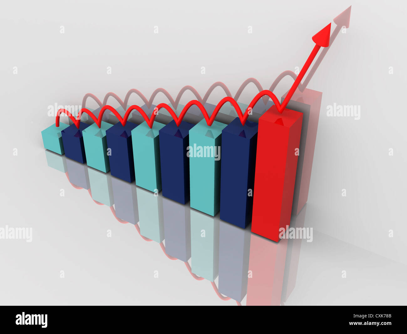 Diagram. Schedule. 3d Stock Photo - Alamy
