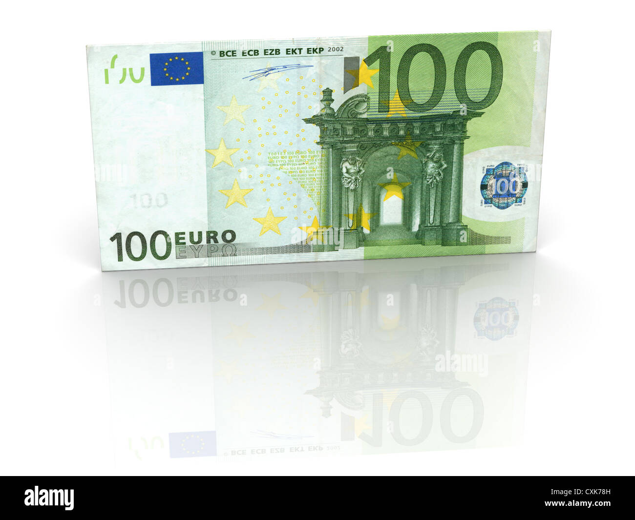 Hundred euro. 3d Stock Photo - Alamy