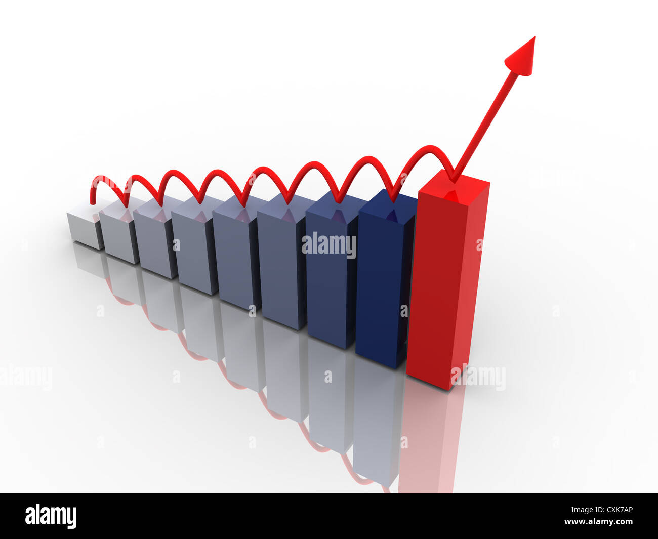 Diagram. Schedule. 3d Stock Photo - Alamy