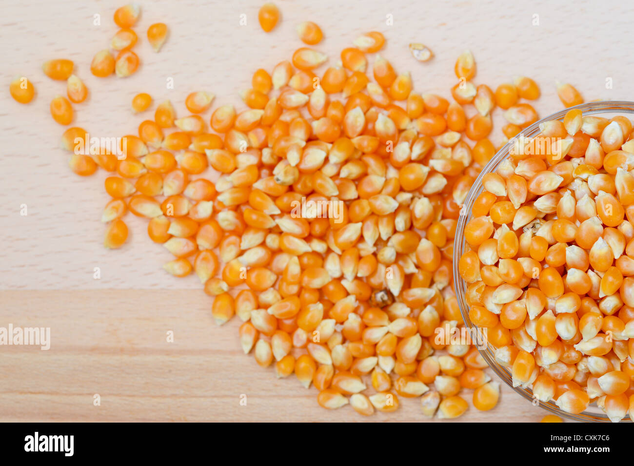 Corn for popcorn Stock Photo - Alamy