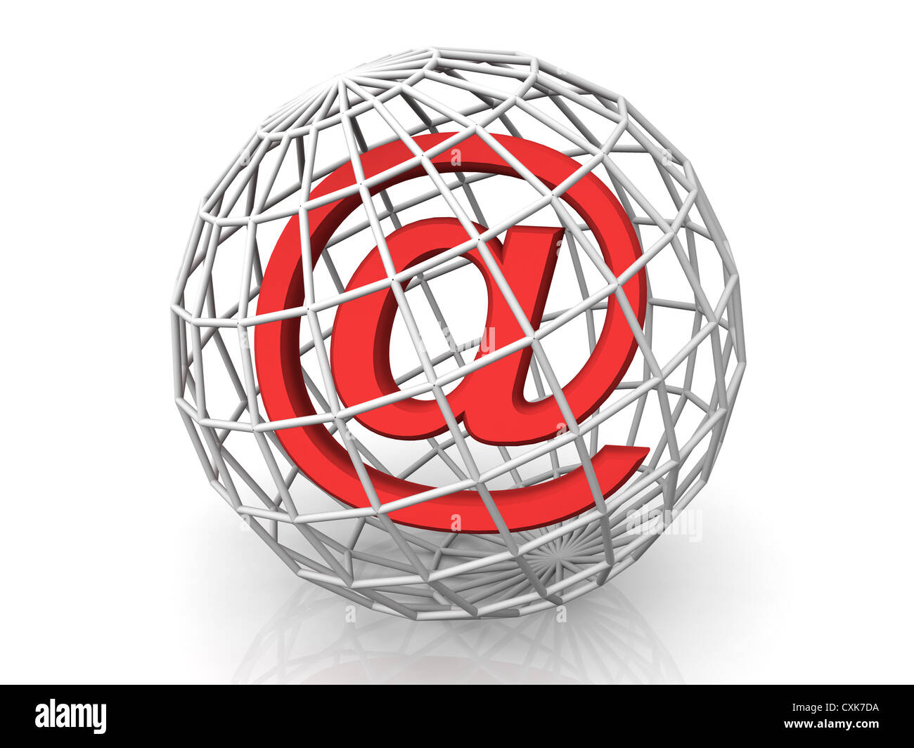 symbol for internet. 3d Stock Photo - Alamy