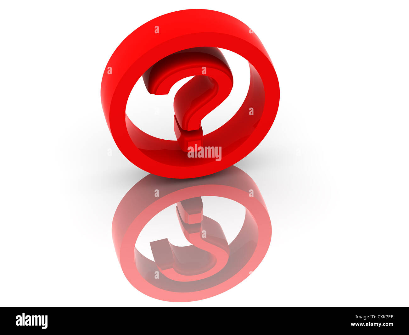 Question. Symbol. 3d Stock Photo - Alamy