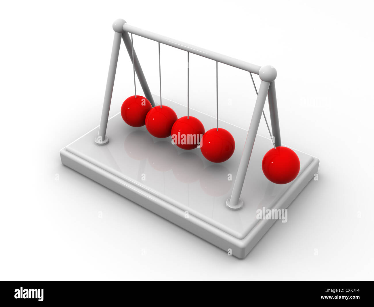 Perpetuum mobile. 3d Stock Photo - Alamy