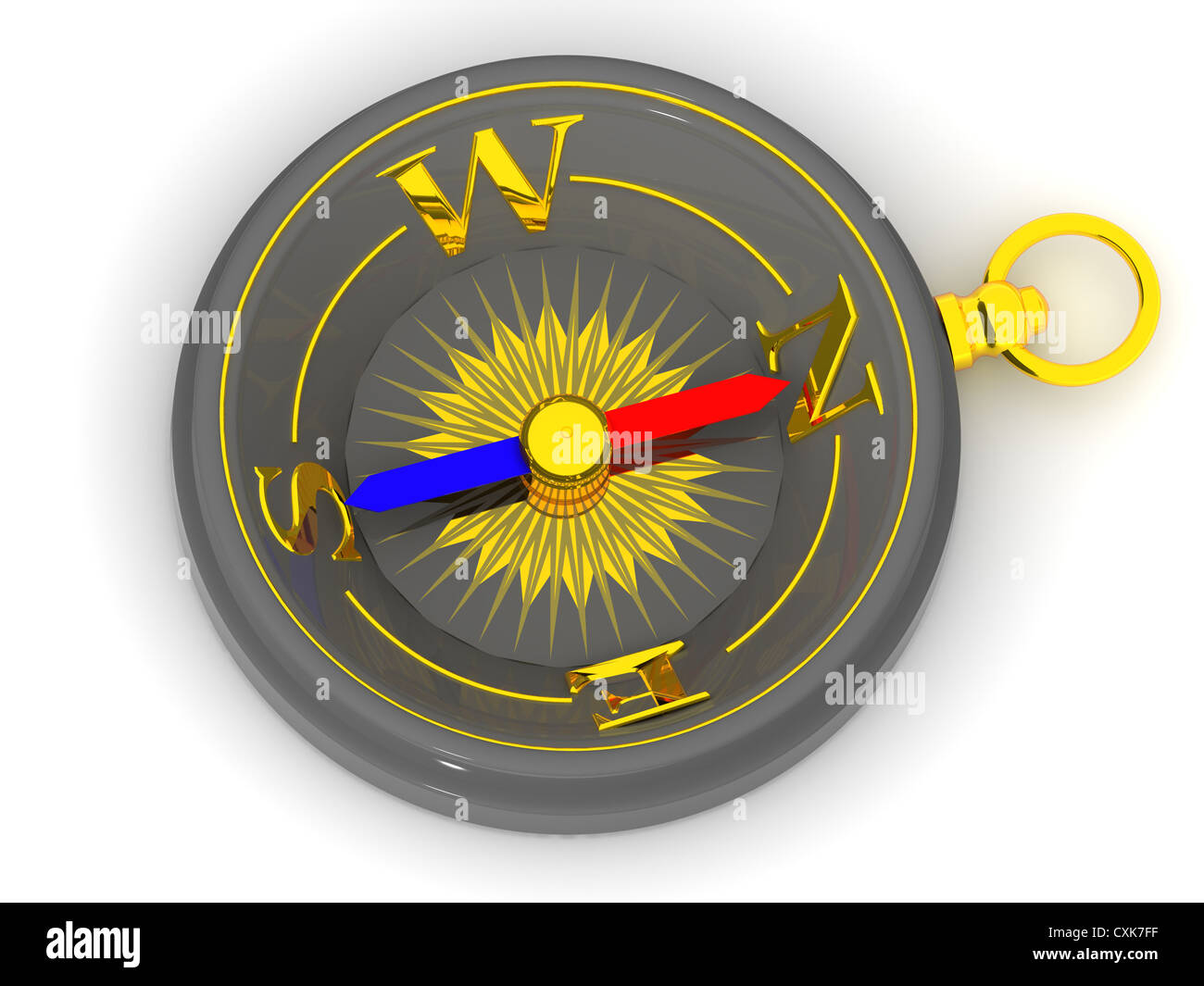 Compasses 3d hi-res stock photography and images - Alamy