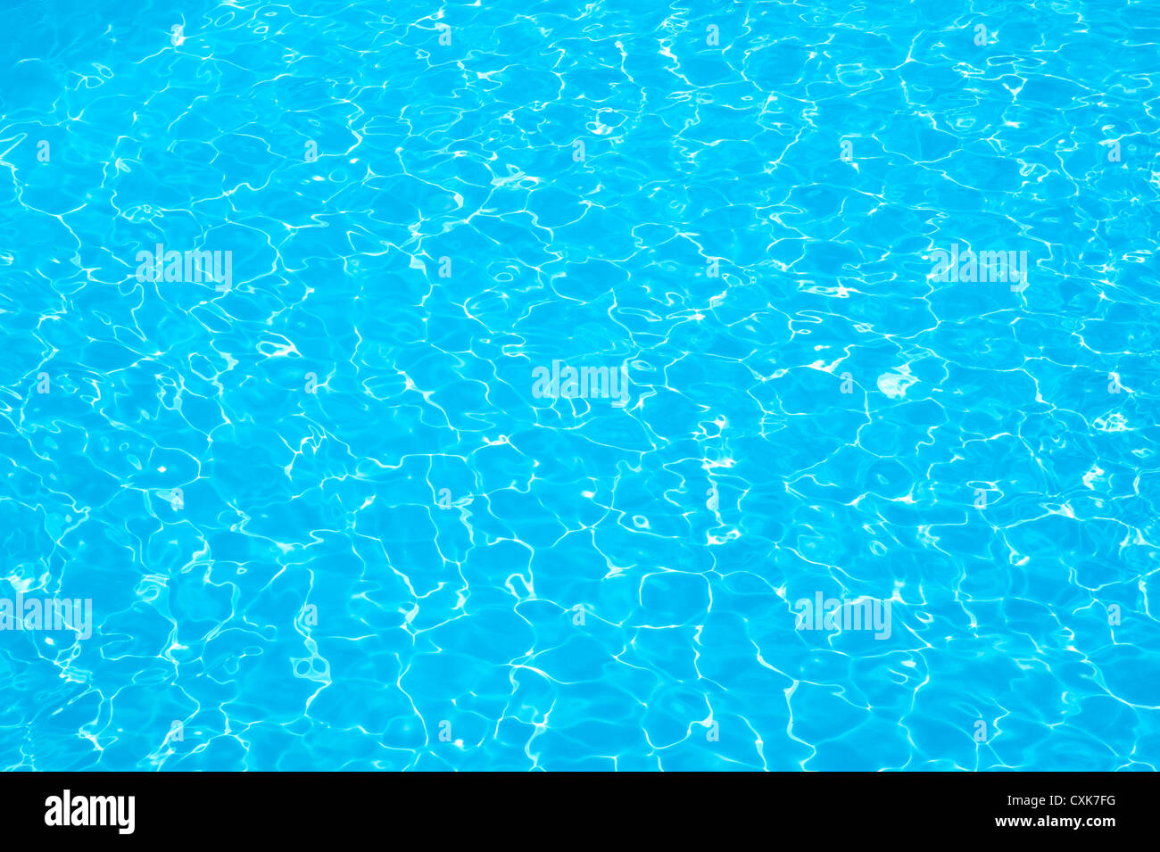 Blue water in a swimming pool Stock Photo - Alamy