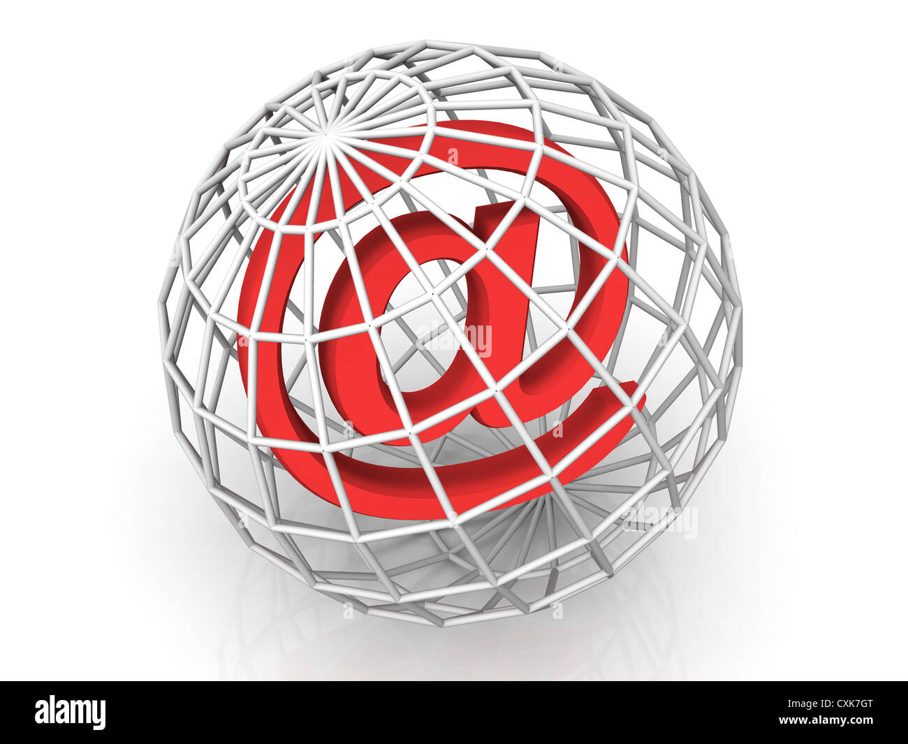 symbol for internet. 3d Stock Photo - Alamy