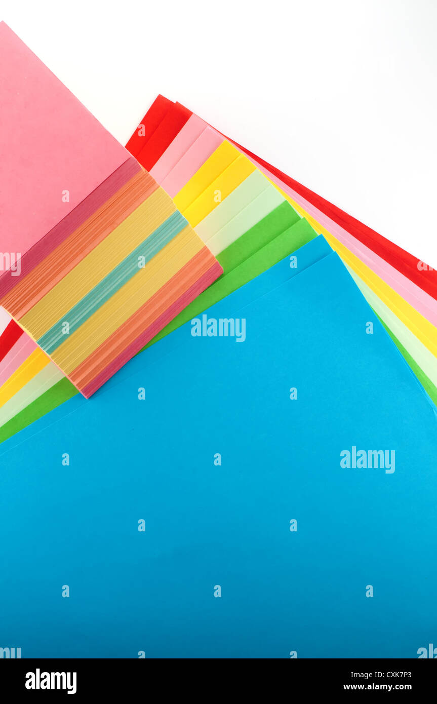 Color paper hi-res stock photography and images - Alamy