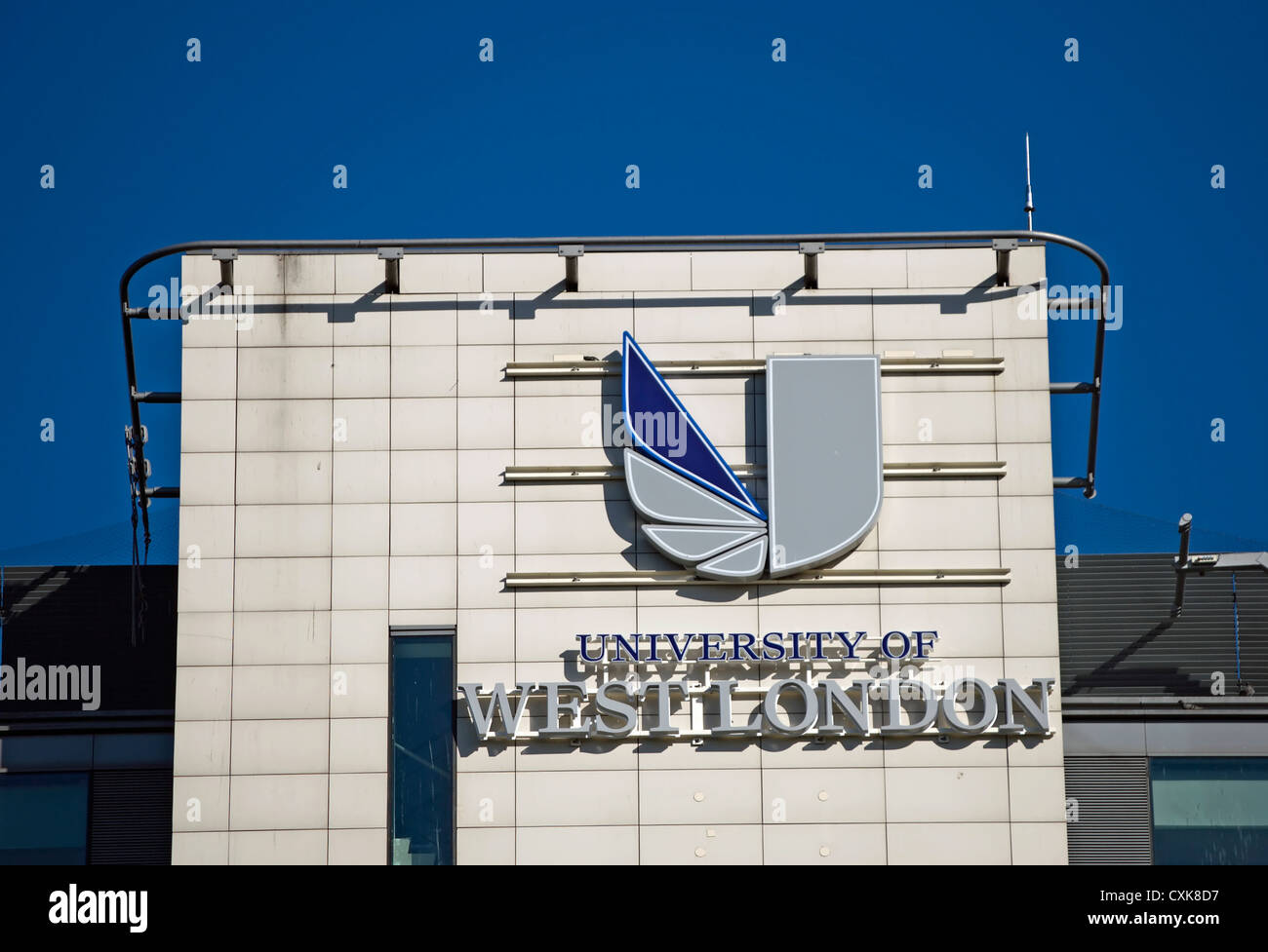 name and logo of the university of west london, paragon house ...