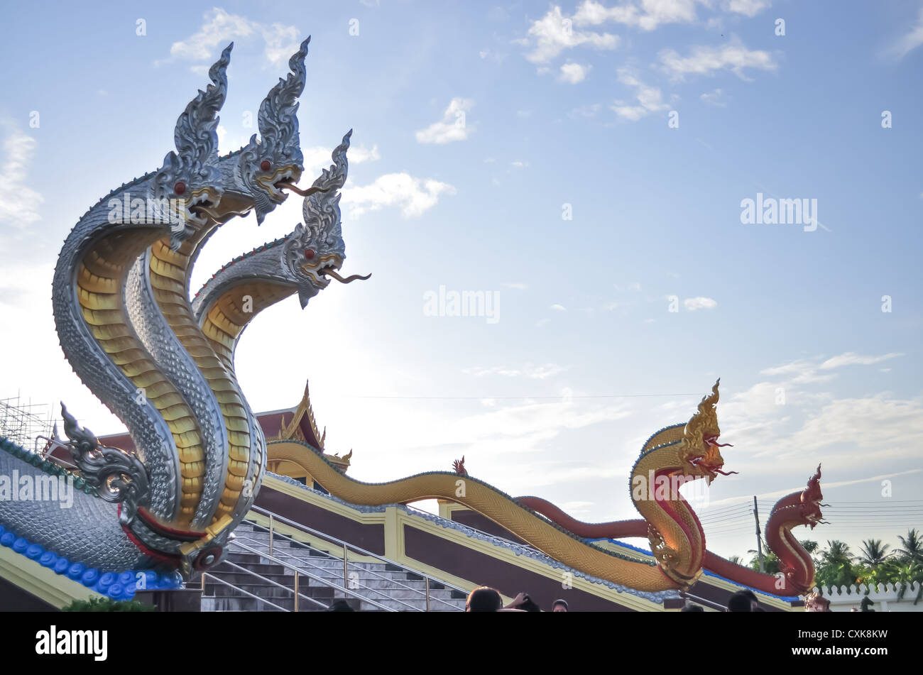 Triple Head Naka Stock Photo - Alamy