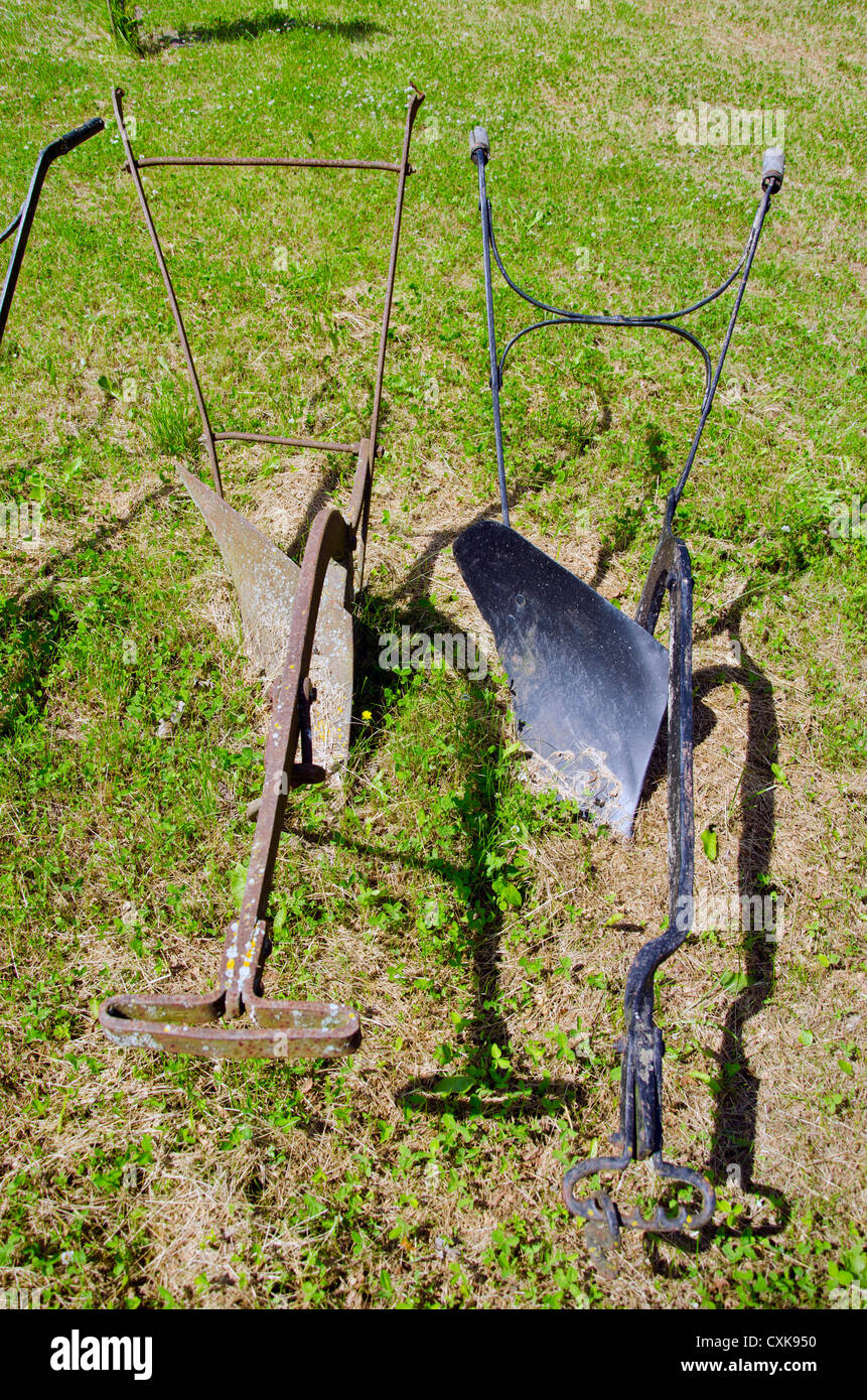 Antique Farm Plow Stock Photos & Antique Farm Plow Stock Images - Alamy