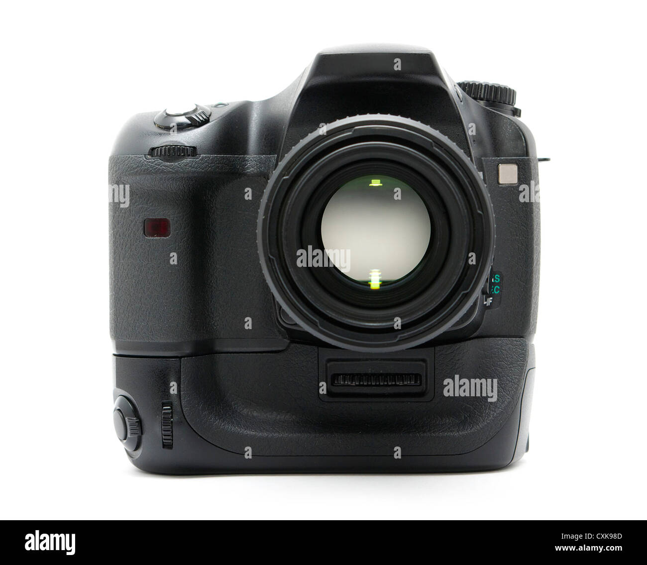 Photo of a modern digital camera Cut Out Stock Images & Pictures - Alamy
