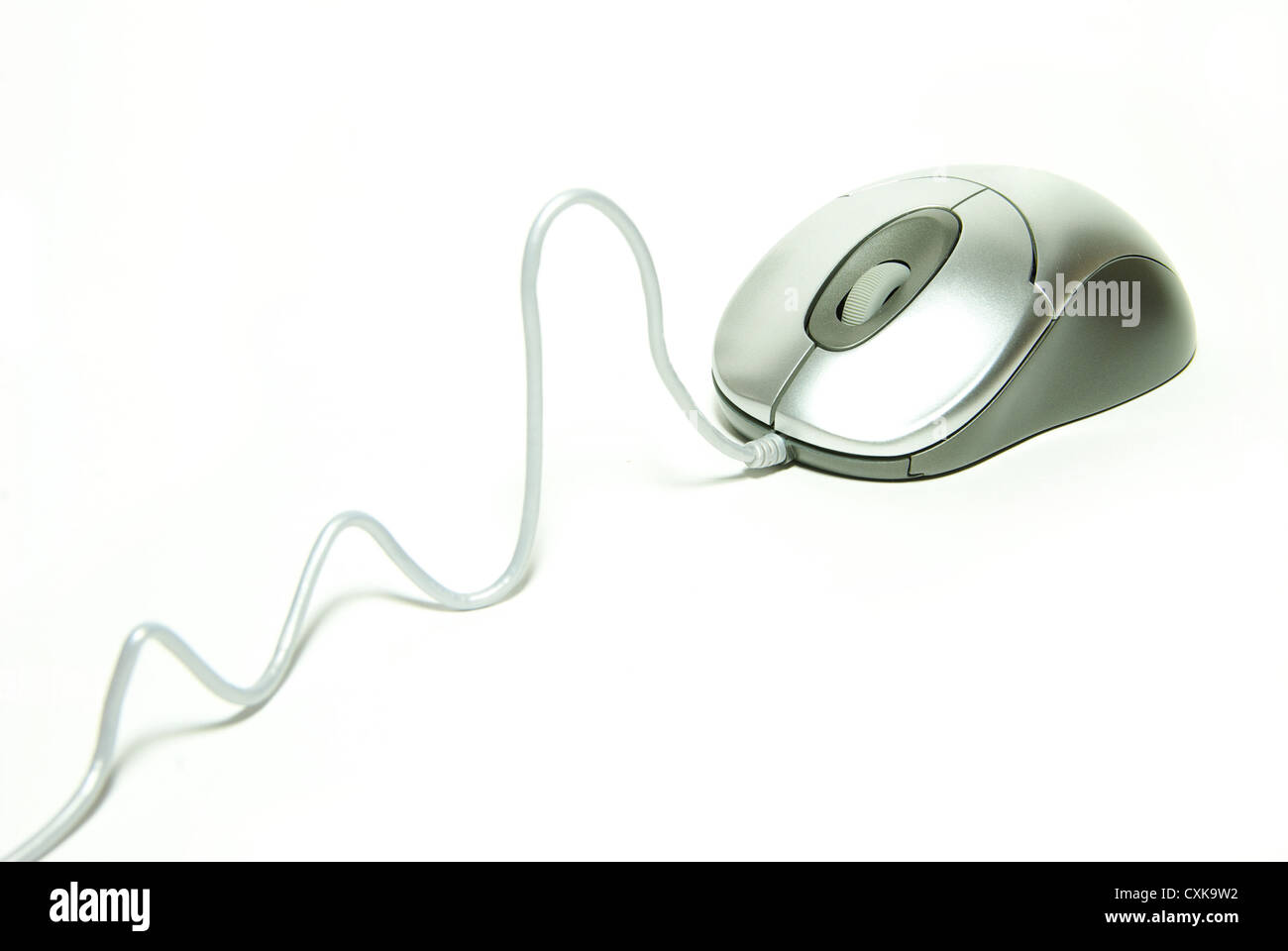 computer mouse isolated on white background Stock Photo - Alamy